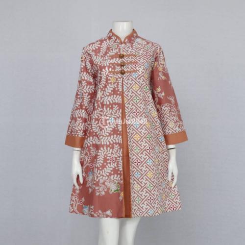 Baju Cap Batik Wanita Bahan Katun Tersedia Berbagai Motif Dan Ukuran di ...