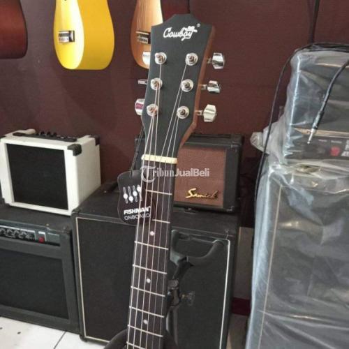 Gitar Akustik Cowboy Elektrik Pream Fishman Pryes Blend di Bandung ...