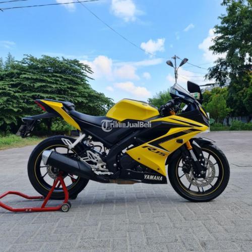 Motor Yamaha R15 V3 Kuning 2018 Bekas Pajak Hidup Surat Lengkap di ...