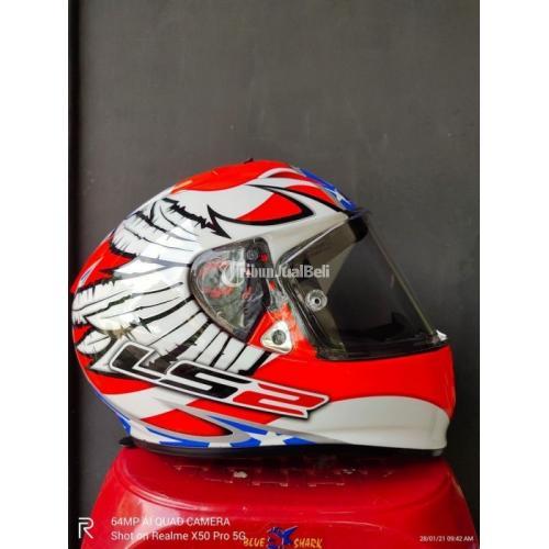 Helm Full Face KYT C5 Xavier Snell Lisensi UK L Shell 90% Busa Aman di ...