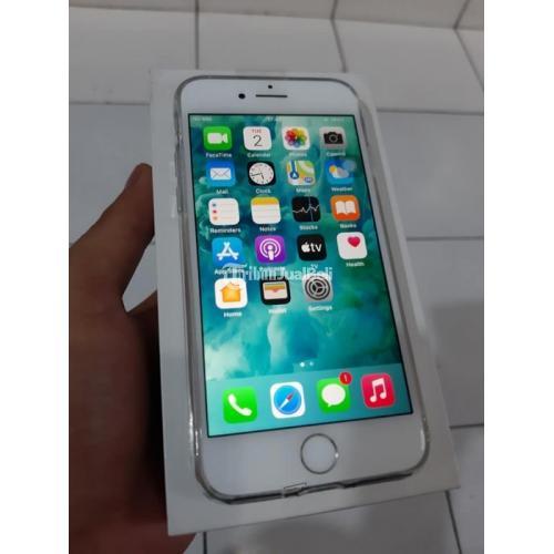 HP iPhone 8 64Gb Silver Fullset Mulus No Minus di Malang - Tribun JualBeli