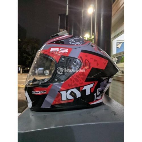 Helm Full Face Bekas KYT TT Course Size L Busa Pipi XL (eqrs) Harga ...