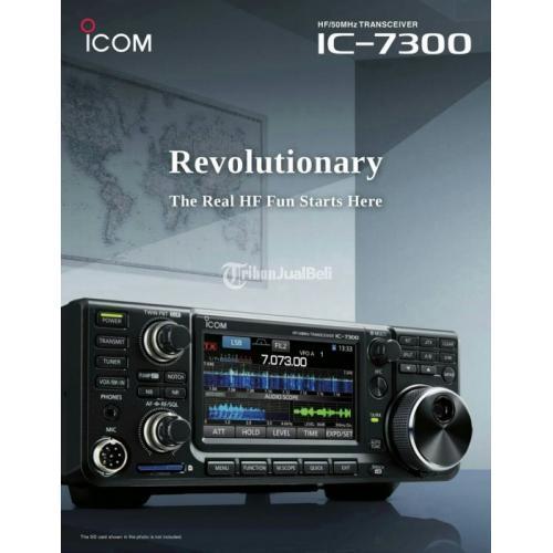 Radio Rig Icom ICdi7300 Transceiver HF Inovatif Lingkup Spektrum ...