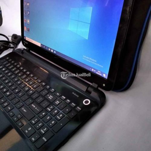 Laptop Toshiba L50diB 15 Inc Bekas Fullset Hitam Kondisi Normal Mulus ...