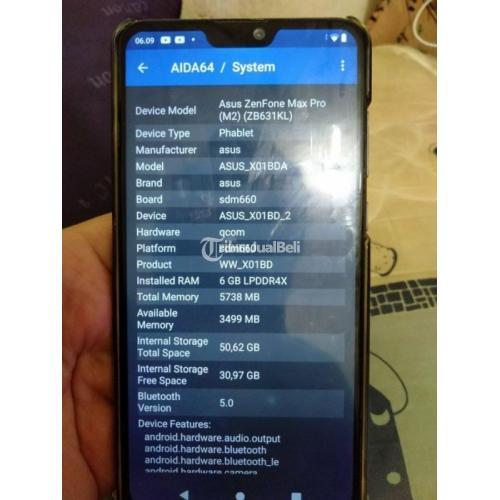 HP Asus Max Pro M2 Ram 6/64GB Bekas Hitam Kondisi Normal Siap Pakai di ...