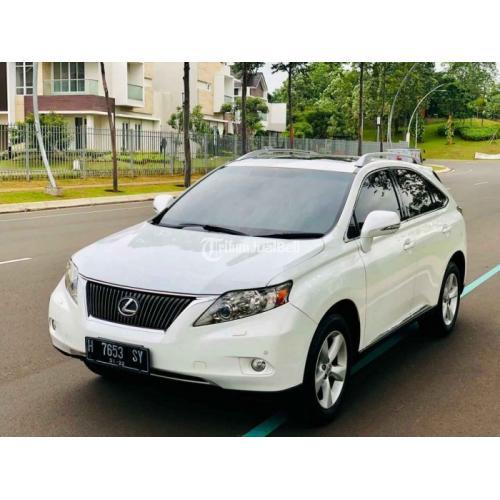 Mobil SUV Bekas Lexus RX270 2011 Matic Sehat Normal Putih Mulus Harga ...