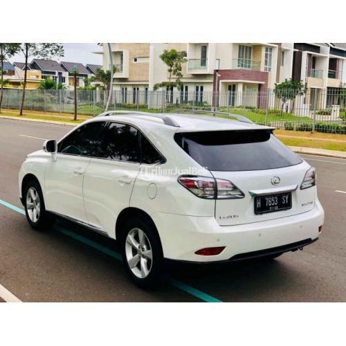 Mobil SUV Bekas Lexus RX270 2011 Matic Sehat Normal Putih Mulus Harga ...