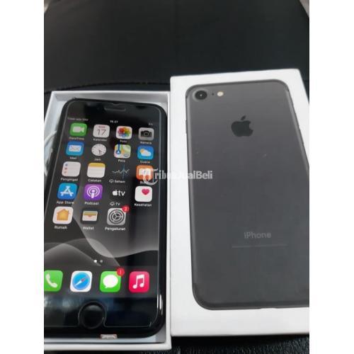 HP iPhone 7 128GB Fullset Bekas Mulus Kondisi Normal Baterai Original ...