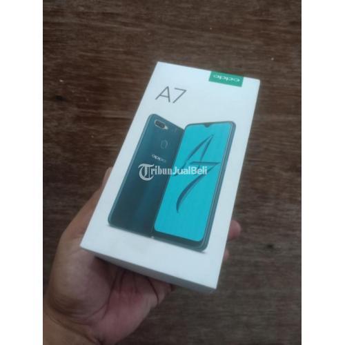 HP Oppo A7 Gold Bekas Fullset Original Normal Mulus No Minus di ...
