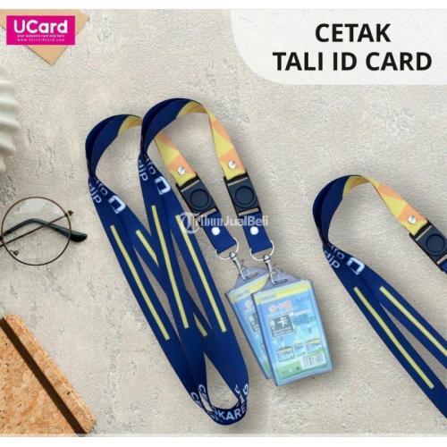 Cetak Tali Lanyard Tisu Print Berkualitas Dua Sisi Full Color di Klaten ...