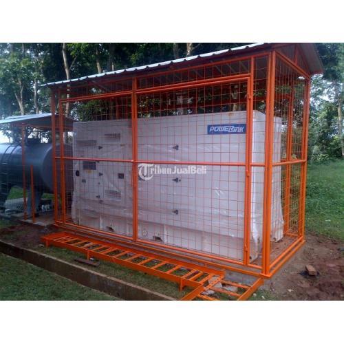 Kerangkeng Genset Baru Kapasitas 5di500 Kva Dilengkapi Kanopi dan Kunci ...