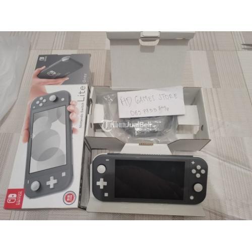 Nintendo Switch Lite Grey CFW 256Gb Bekas Fullset Original Mulus Normal di Surabaya - Tribun ...