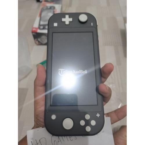 Nintendo Switch Lite Grey CFW 256Gb Bekas Fullset Original Mulus Normal di Surabaya - Tribun ...