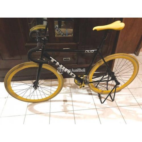 Sepeda Fixie Pro Kondisi Bekas Normal Mulus Warna Hitam Harga Nego di ...