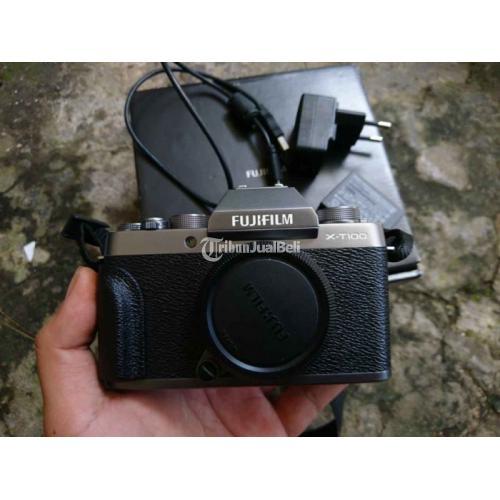 Kamera Mirrorless Body Fujifilm XT100 Bekas Fullset Resmi Normal di Semarang - Tribun JualBeli