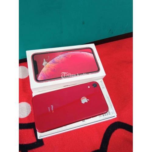 HP iPhone XR 128Gb Fullset Kondisi Bekas Warna Merah Bergaransi Resmi ...
