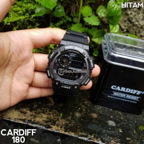 Jam Tangan Cardiff 180 Digital Diameter 4.5 Cm Strap Rubber Baru di ...