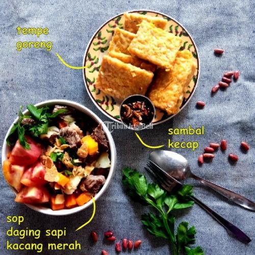 Menu Catering Harian Sehat Paket Keluarga 3 Makanan Non MSG Halal di ...