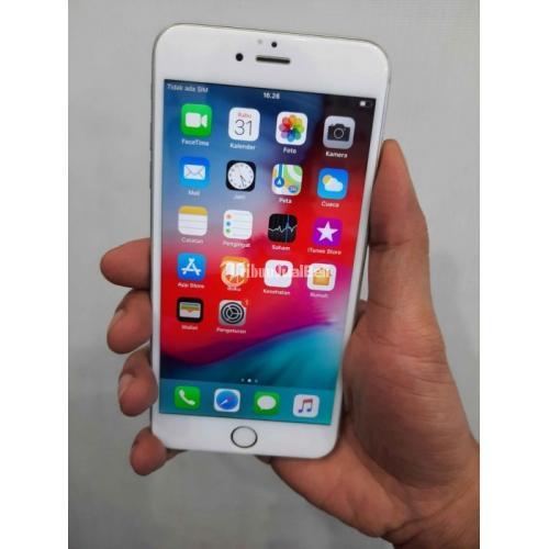 HP iPhone 6 Plus 64Gb Fullset Silver Bekas Fungsi Normal Mulus di ...