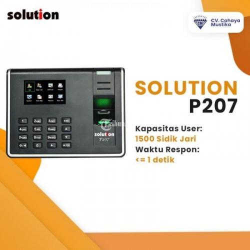 Harga Mesin Absensi Ceklok Fingerprint Solution P208 Baru Kualitas ...
