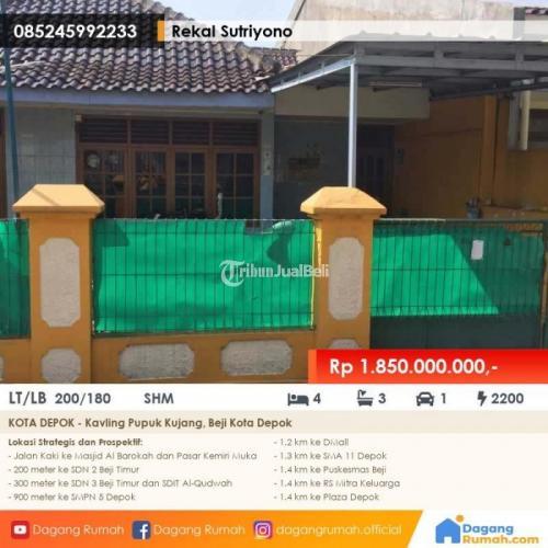 Dijual Cepat Rumah Lokasi Strategis Dekat Kampus UI - Tribun JualBeli
