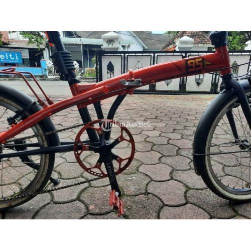 Sepeda Lipat Yokohama Repaint Merah McQueen Bekas Aman Normal di Jogja ...