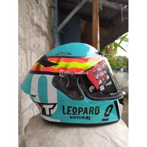 Helm Full Face KYT TTC Jaume Masia Leopard Ukuran XL Bekas Nominus di ...