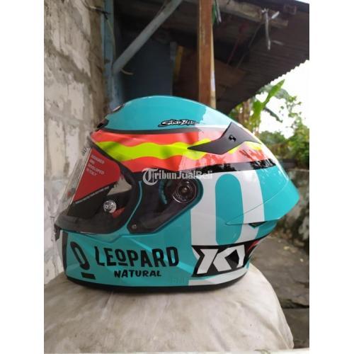 Helm Full Face KYT TTC Jaume Masia Leopard Ukuran XL Bekas Nominus di ...