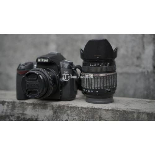 Kamera Nikon D90 Lensa Fix 50mm Bekas Fullset Normal Mulus di Sragen ...