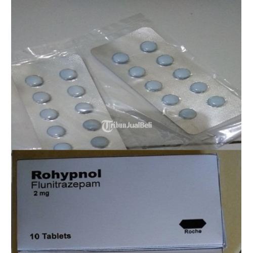 Rohypnol Obat Tidur Atasi Insomnia Stres Depresi, Pikun Isi 10 Tablet ...