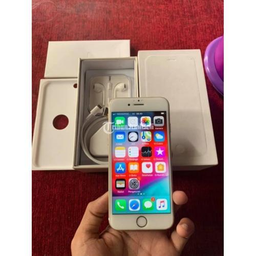 HP iPhone 6 64GB Gold Fullset iClood Normal Bekas Mulus Bisa TT di ...