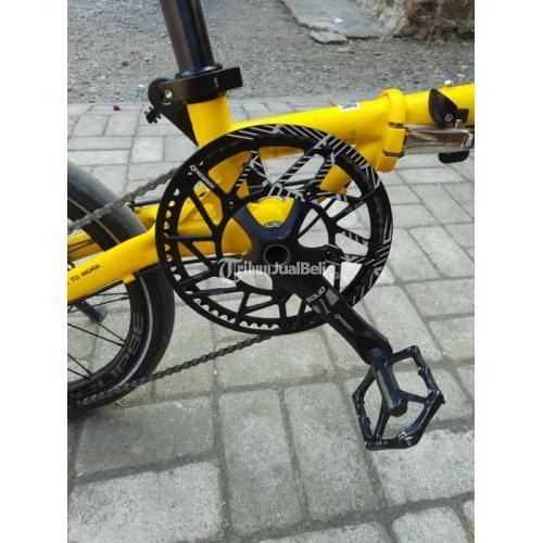 Sepeda Lipat Element Troy 10 Speed B2W 2021 Bekas Normal KM Rendah di ...