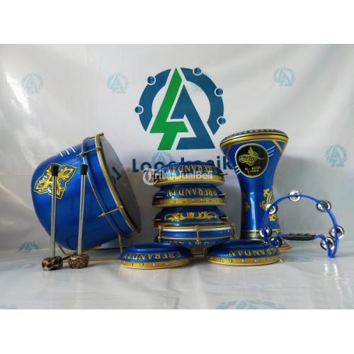 Alat Hadroh 1 Paket Ukir Nama Dan Logo Majelis Ukiran Bisa Custom di ...