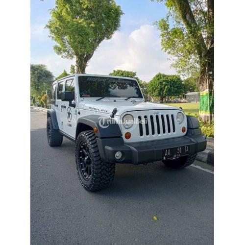 Jeep Wrangler Rubicon 2012 Mobil Bekas Putih Mulus Pajak Jalan di Jogja ...