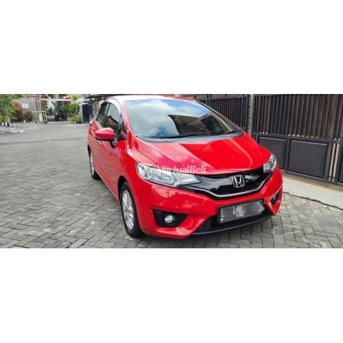 Mobil Honda Jazz S Automatic 2018 Merah Bekas Body Mulus Orisinil di ...