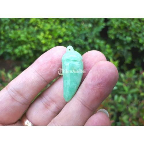 Liontin Batu Permata Natural Giok Jadeite Jade Burma Type A JDT023 ...