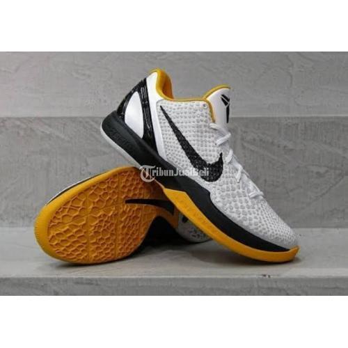 Sepatu Sneakers Nike Kobe 6 Protro White Del Sol US10 BNIB Hoops Indo ...