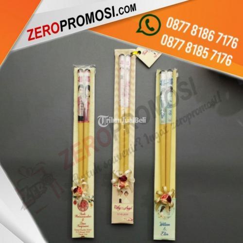 Souvenir Wood Chopstick Sumpit Kayu Custom Gambar Murah di Tangerang ...