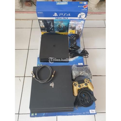 Konsol Game Sony PS4 Slim & PS4 Pro 1GB Bekas Normal Segel Lengkap Box ...