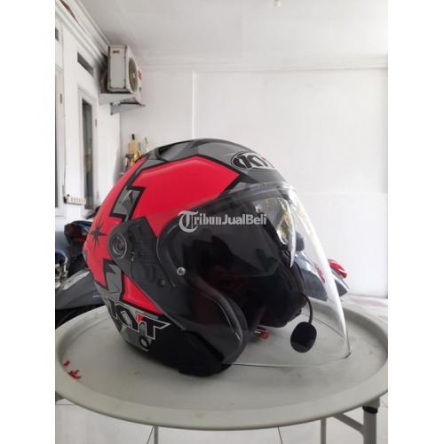 Helm KYT NFJ Espargaro 41 Bekas Bagus Lengkap Sarung Spoiler di Bogor - Tribun JualBeli