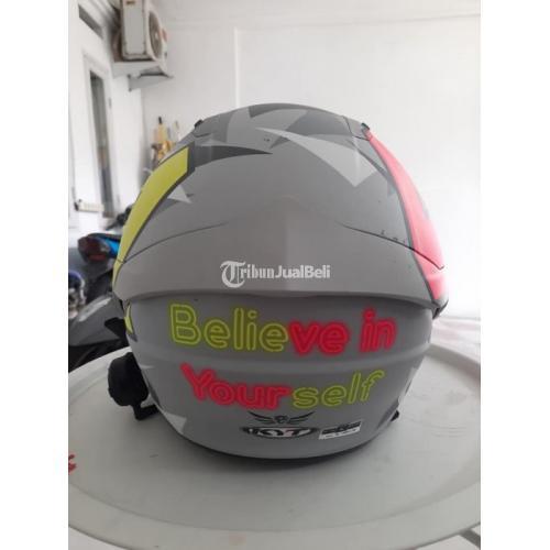 Helm KYT NFJ Espargaro 41 Bekas Bagus Lengkap Sarung Spoiler di Bogor - Tribun JualBeli