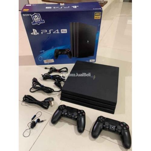 Konsol Game Sony PS 4 Pro 1 TB Resmi Bekas Like New Fullset di Jakarta ...