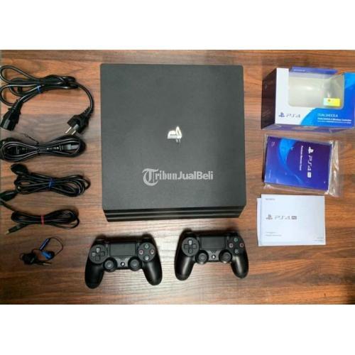 Konsol Game Sony PS 4 Pro 1 TB Resmi Bekas Like New Fullset di Jakarta ...