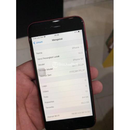 HP iPhone SE 2020 64GBBekas Kondisi Normal Mulus No Minus di Gianyar ...