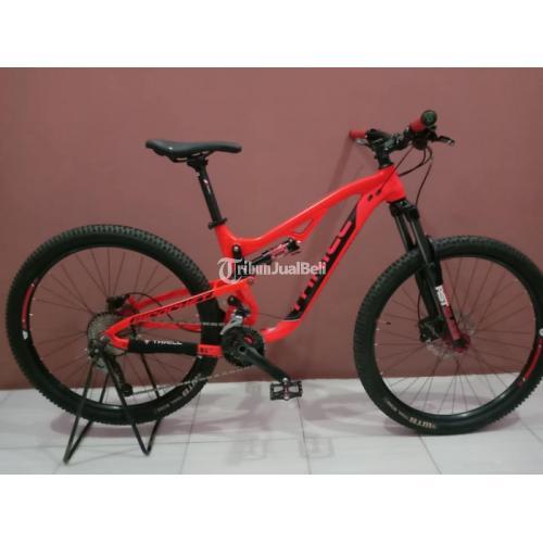 Sepeda MTB Thrill Ricochet T120 5.0 Upgrade Size M Bekas Mulus Normal ...
