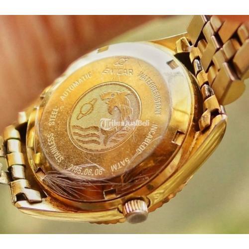 Jam Tangan Klasik Enicar Full Gold Fungsi Normal Bekas Orginal di ...