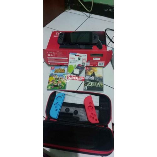 Konsol Game Nintendo Switch V2 OFW Bekas Like New Normal Harga Nego di ...