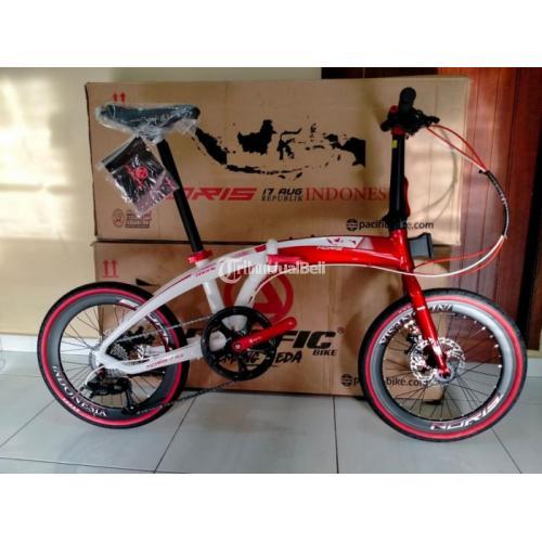 Sepeda Folding Pacific Noris Indonesia 20 inch New Garansi Frame 5 ...