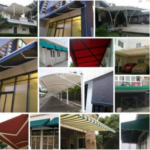 Jasa Pembuatan dan Pemasangan Canopy Bahan Kain di Bekasi - Tribun JualBeli