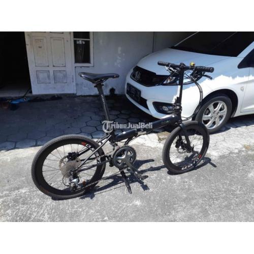 Sepeda Lipat FNHON Strorm Black 10 Speed Bekas Like New Harga Nego di ...